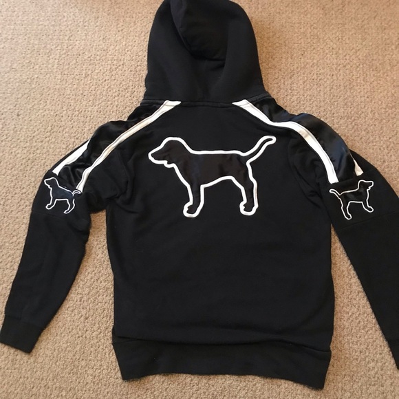 PINK Victoria's Secret | Tops | Rare Victoria Secret Pink Dog Sherpa ...